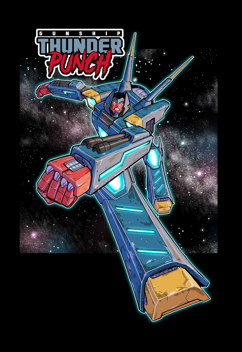 Gunship Thunderpunch Book 2 & Synthwave Album | IndieCron | THE INDIE HUB