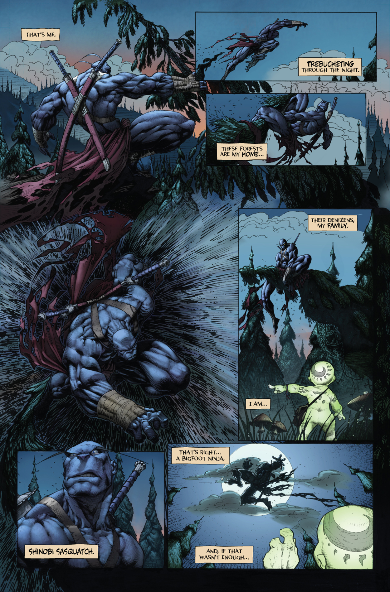 Shinobi Sasquatch: Book One | IndieCron | THE INDIE HUB